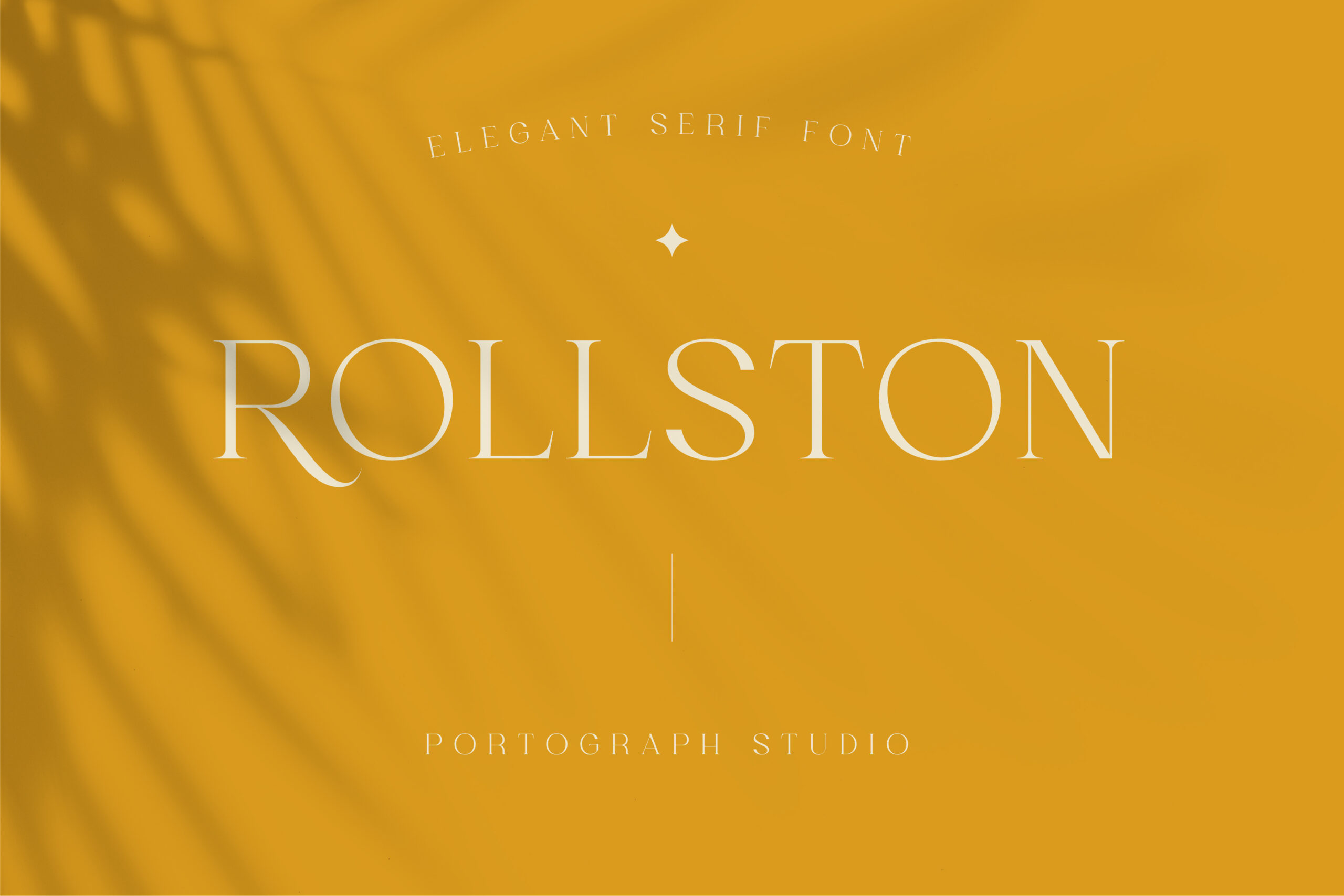 Rollston - Portograph Studio | Start Branding With Good Fonts